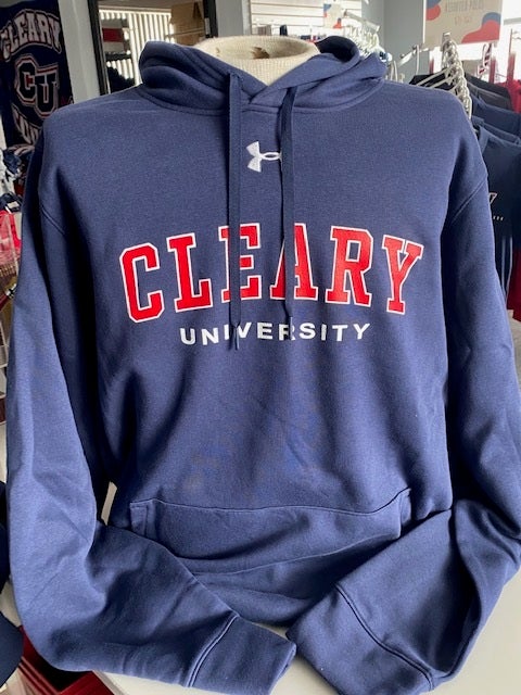 Cleary University Hoodie UA Navy